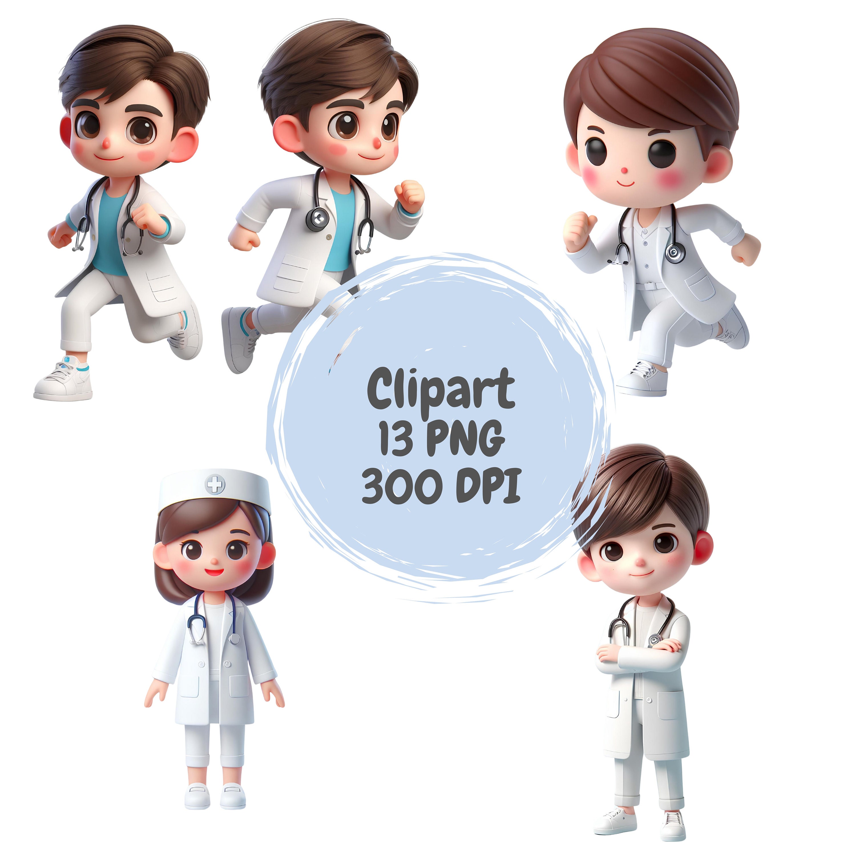Kid Doctor Clipart,cute Doctor PNG Clipart,transparent PNG, Commercial ...