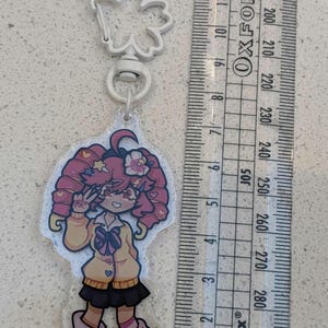 Teto Kasane Keychain Gyaru - Acrylic - Etsy