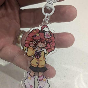 PREORDER Teto Kasane Keychain Gyaru - Acrylic - Etsy