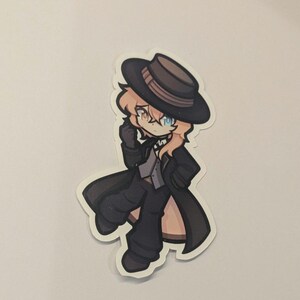 BSD Chuuya Dazai - Vinyl Stickers - Etsy
