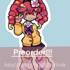 PREORDER Teto Kasane Keychain Gyaru - Etsy