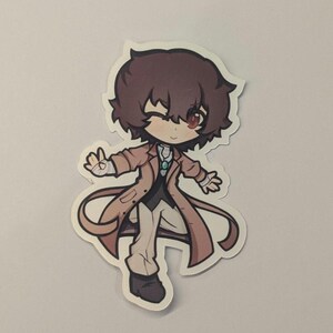 BSD Chuuya Dazai - Vinyl Stickers - Etsy