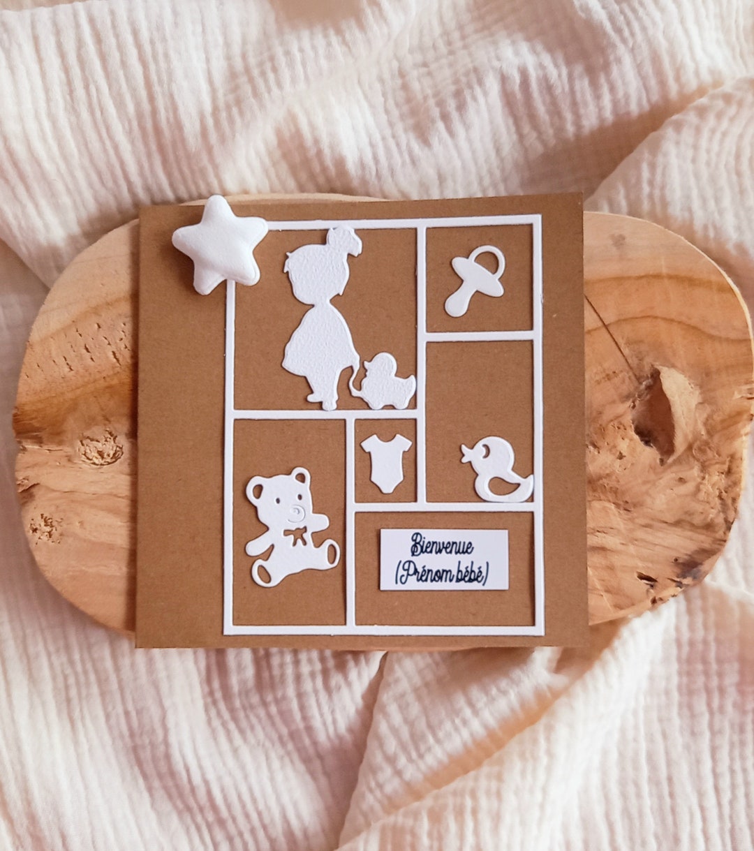 Personalized Birth Card, Girl Birth Card, Birth Card, Baby Birth Card ...