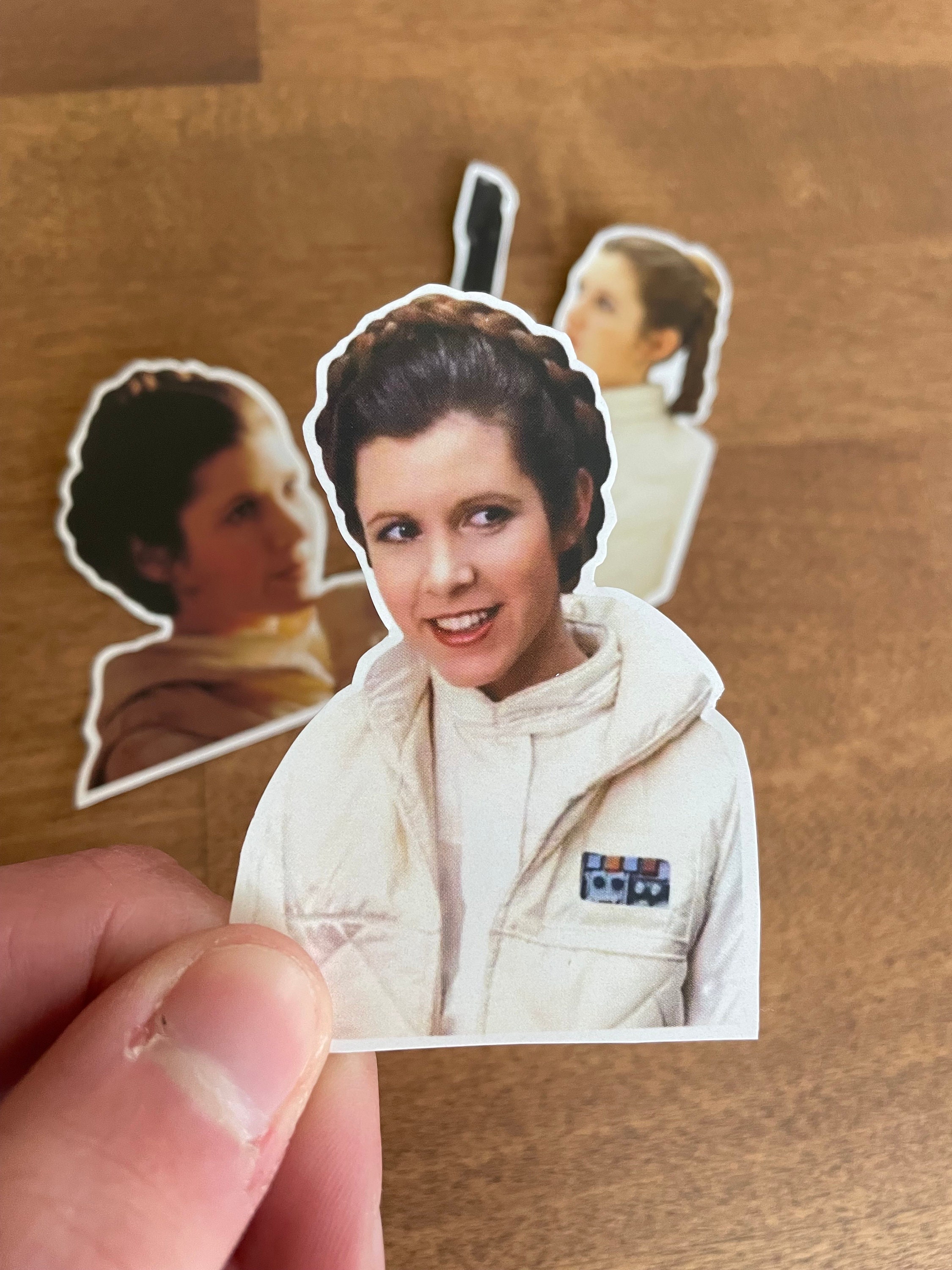 Princess Leia Sticker Set of 3 - Etsy