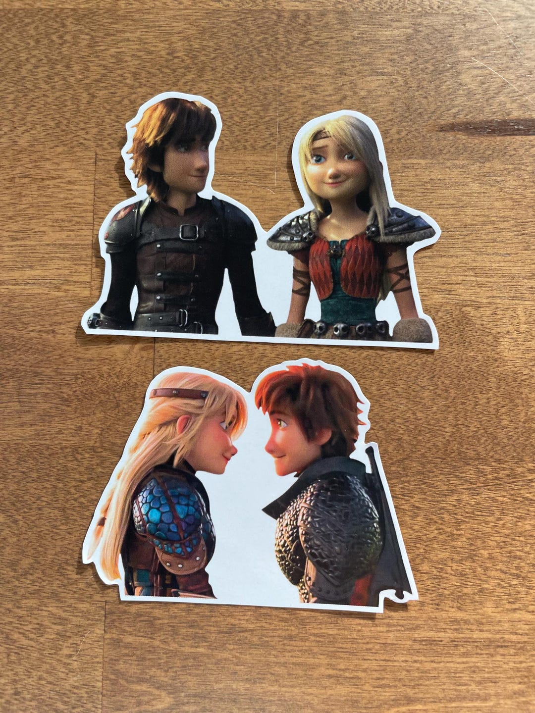 Hiccup and Astrid, Stickers, How to Train Your Dragon - Etsy