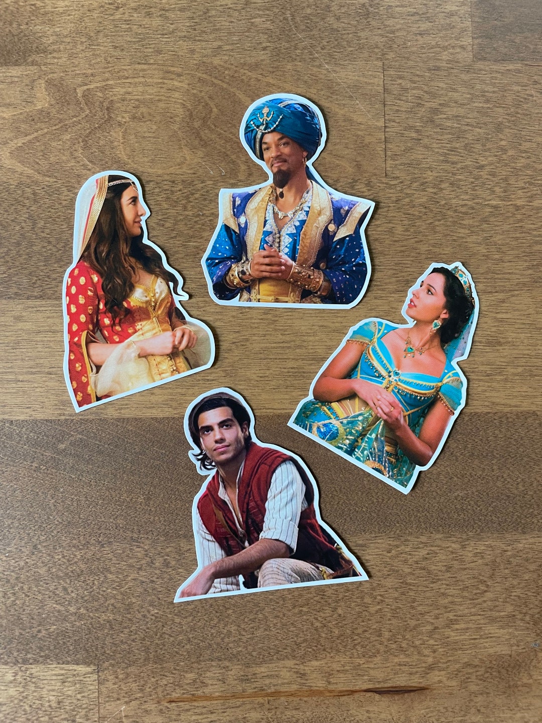 Disney Aladdin 2019 Sticker Set of 4 - Etsy