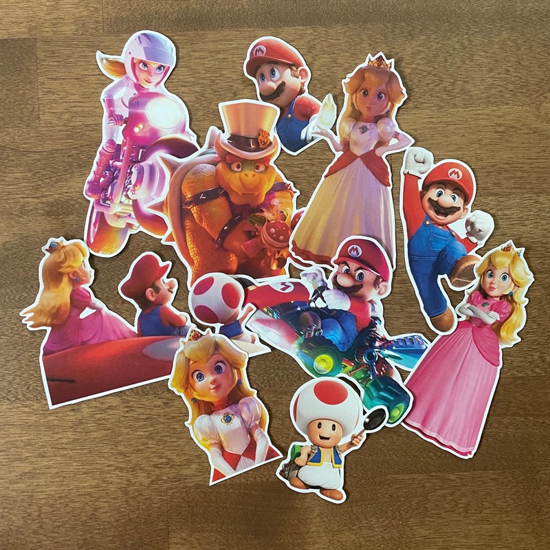 Mario Stickers - Etsy