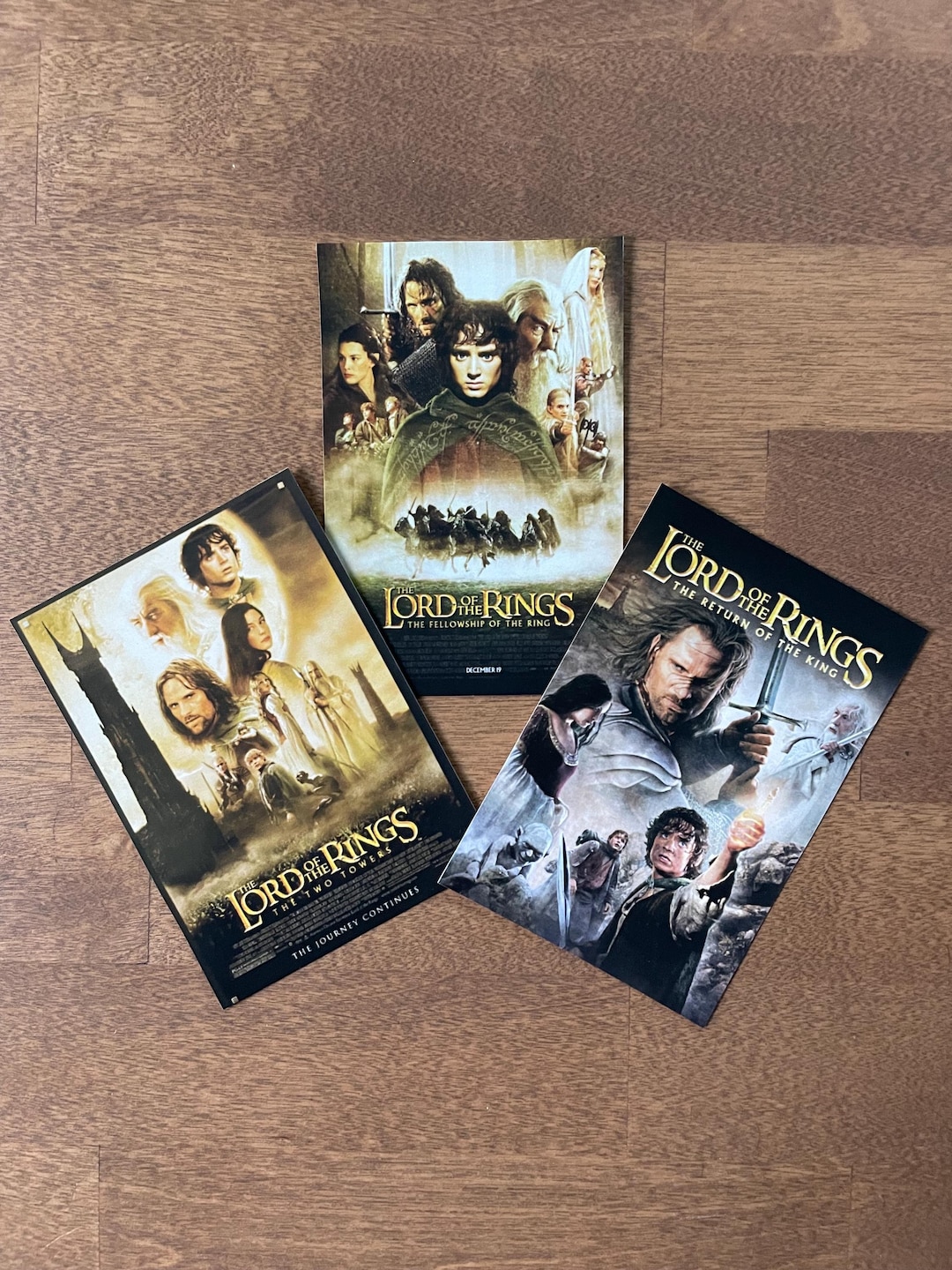 The Lord of the Rings Trilogy, Poster Stickers - Etsy