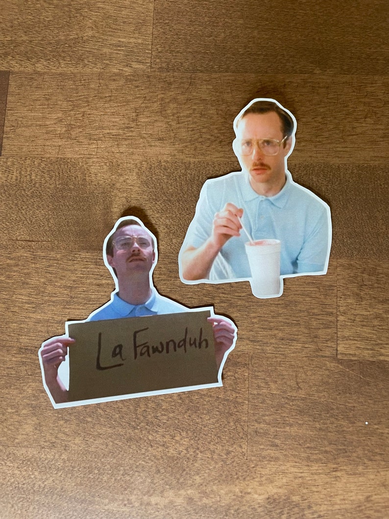 Napoleon Dynamite Kip Sticker Set of 2 - Etsy