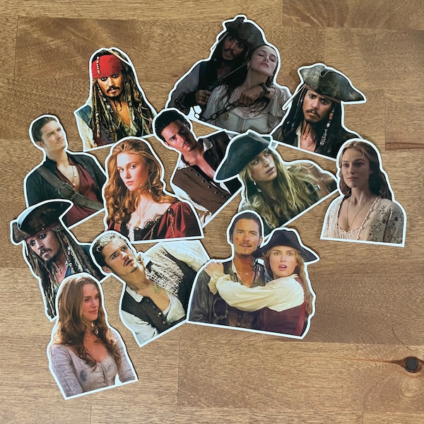 Pirate of the Caribbean Sticker - Etsy