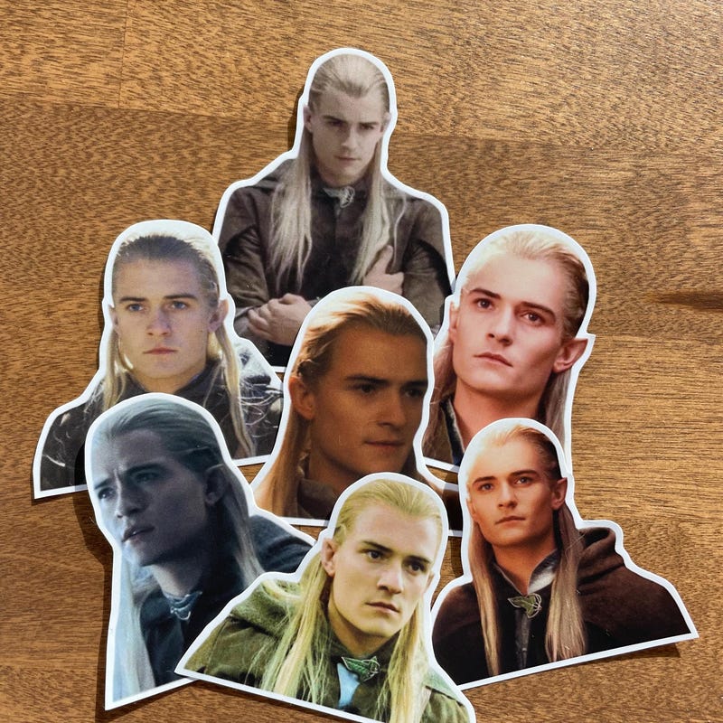 Legolas Stickers - Etsy
