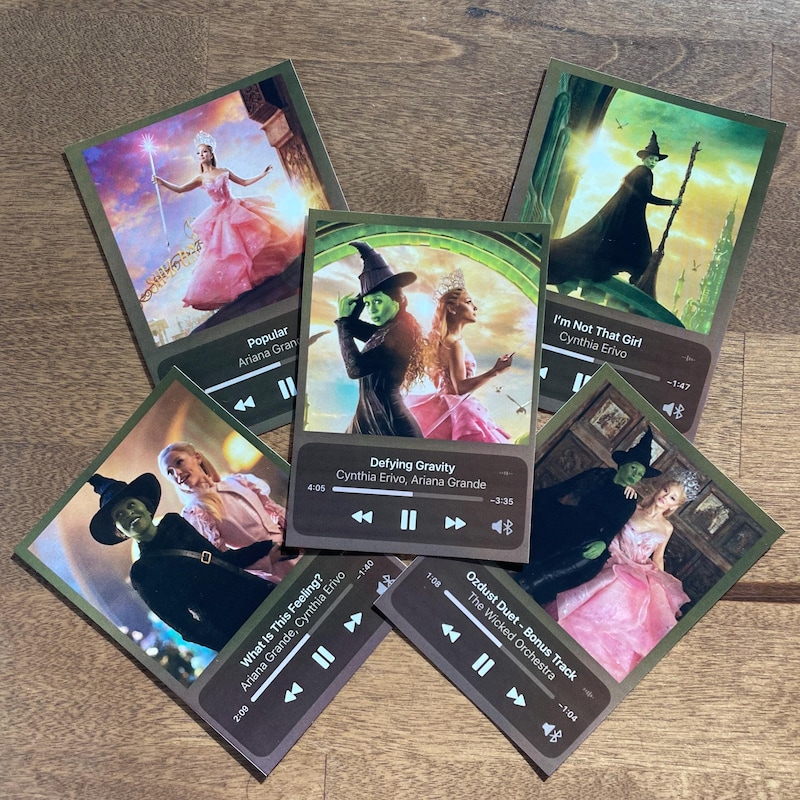 Wicked Movie Stickers - Etsy