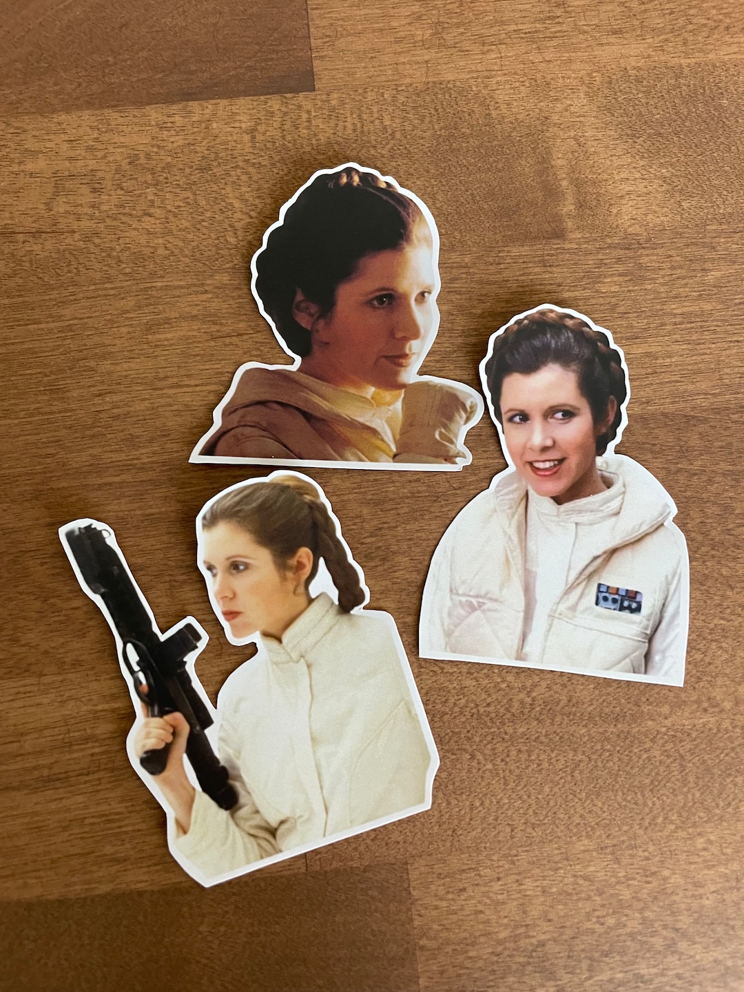 Princess Leia Sticker Set of 3 - Etsy