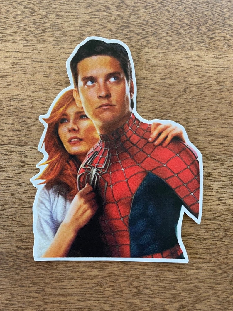 Spider-man and Mary Jane Sticker - Etsy