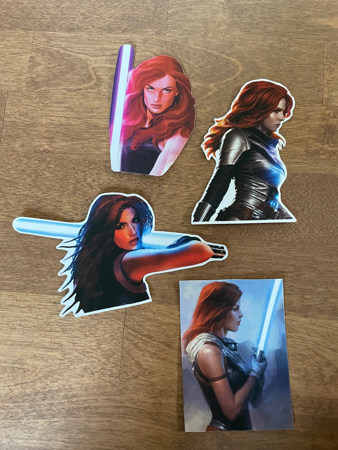 Mara Jade Sticker Set of 4 - Etsy