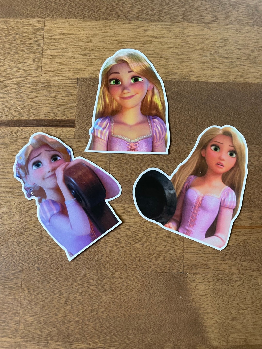 Disney Rapunzel Sticker Set of 3 - Etsy