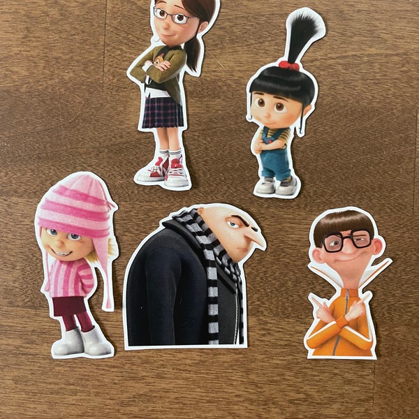 Despicable Me Stickers - Etsy