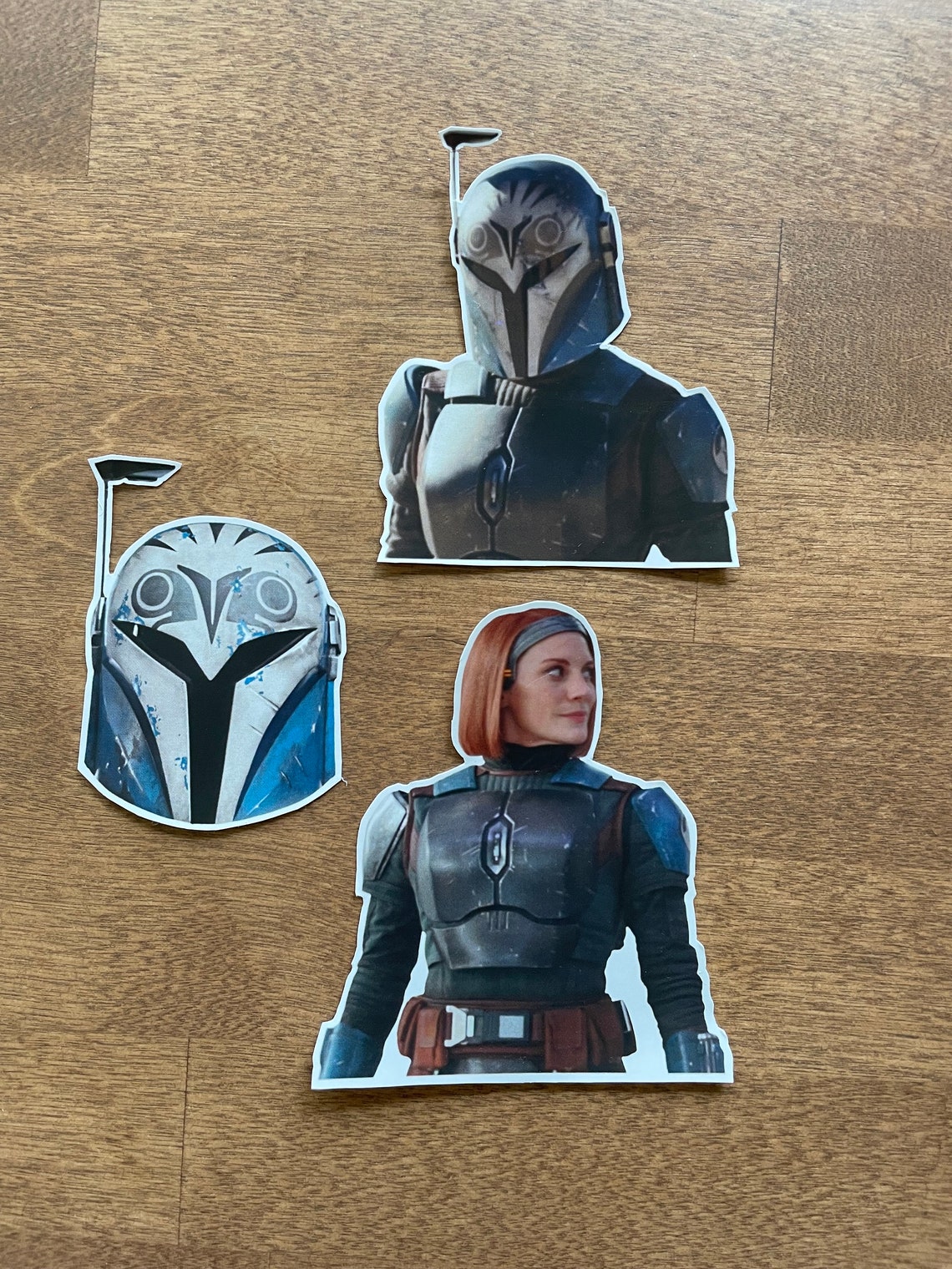 Bo-katan Sticker Set of 3 - Etsy