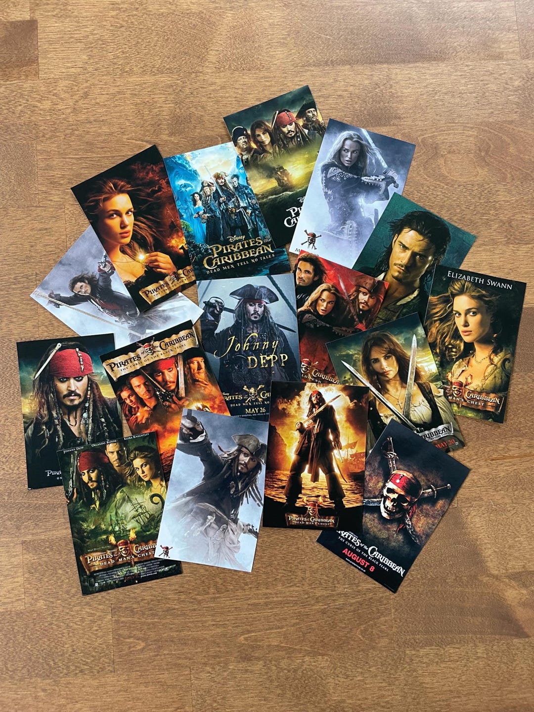 Pirates of the Caribbean Poster Stickers - Etsy