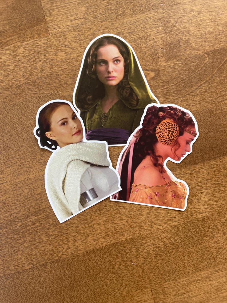 Star Wars Padme Amidala Stickers - Etsy