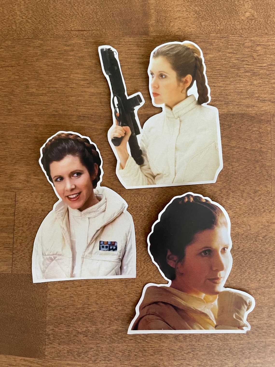 Princess Leia Sticker Set of 3 - Etsy