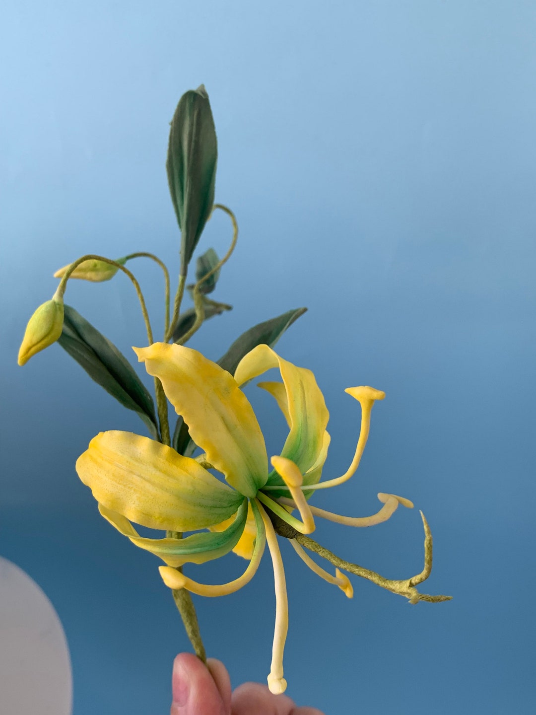 Flame Lily Sugar Flower Cake Topper - Etsy