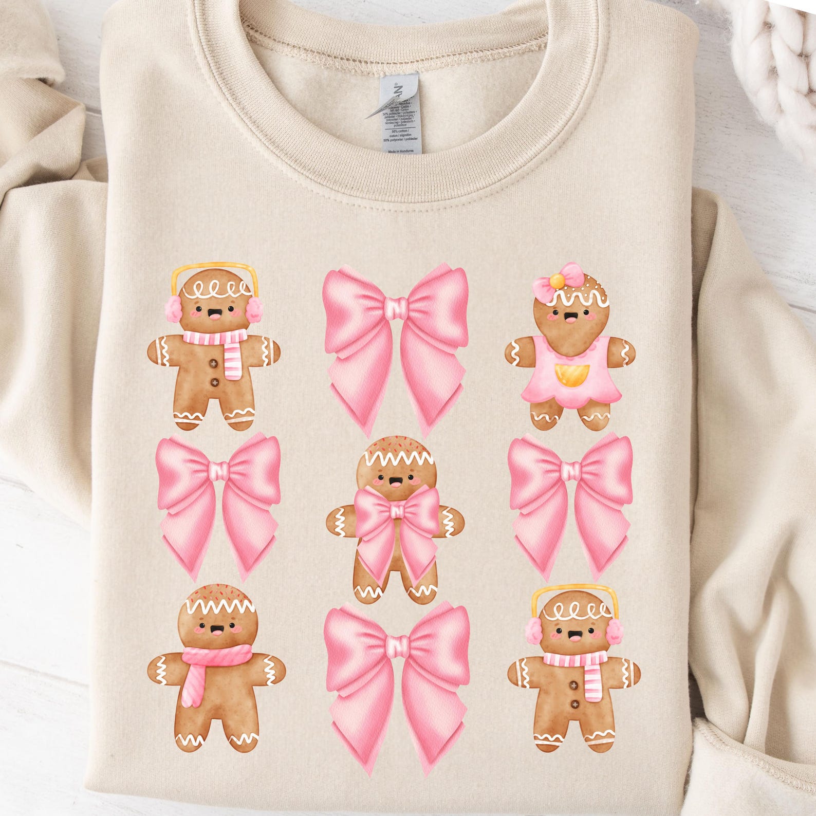 Gingerbread Coquette PNG, Christmas Coquette PNG, Christmas Gingerbread ...