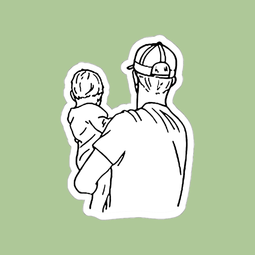 Fathers Day Gift Fathers Day Sticker Fathers Day Vinyl Sticker Dad Day ...