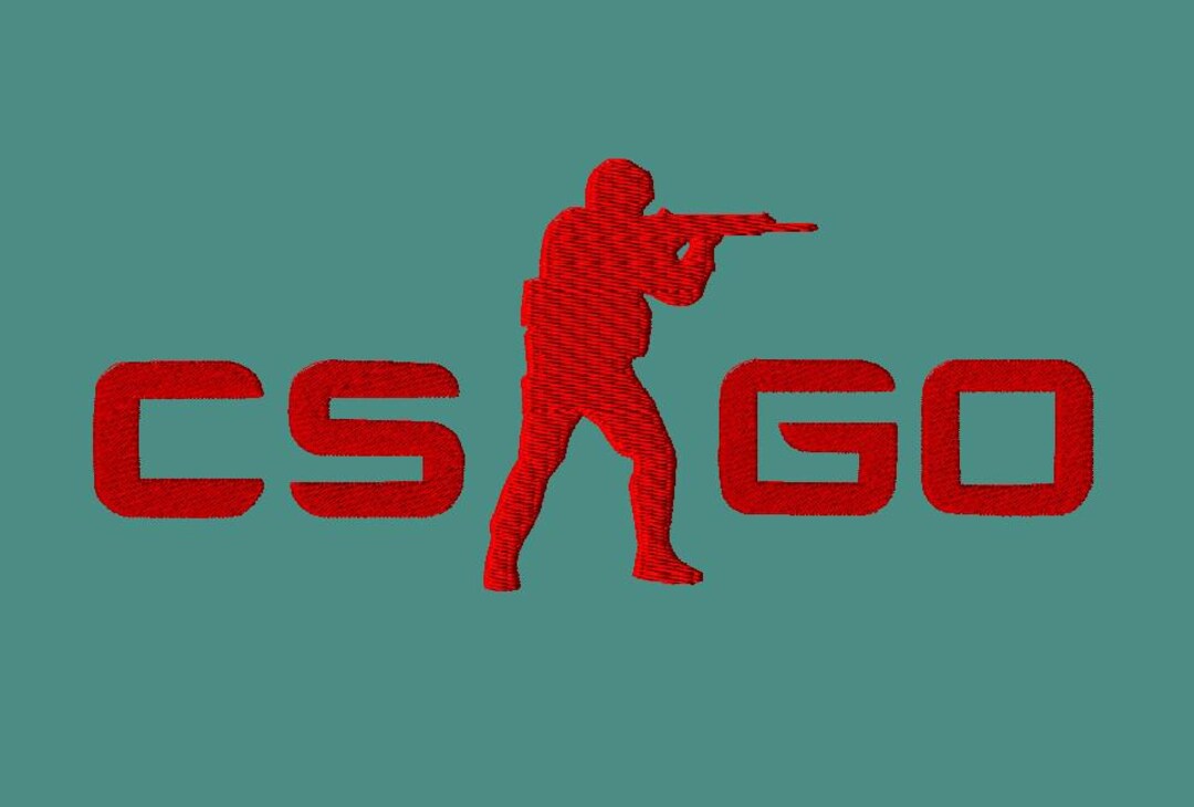 Counter Strike CS GO Embroidery File - Etsy