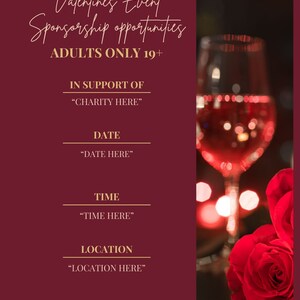 Event Sponsorship Template Editable - Etsy