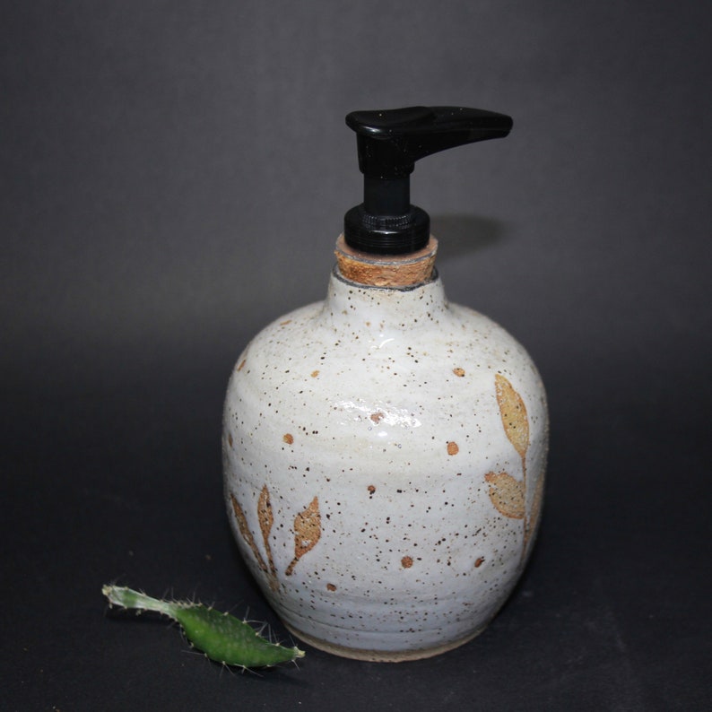 LOTION DISPENSER CERAMIC Small Handmade Lotion or Soap Dispenser, With ...