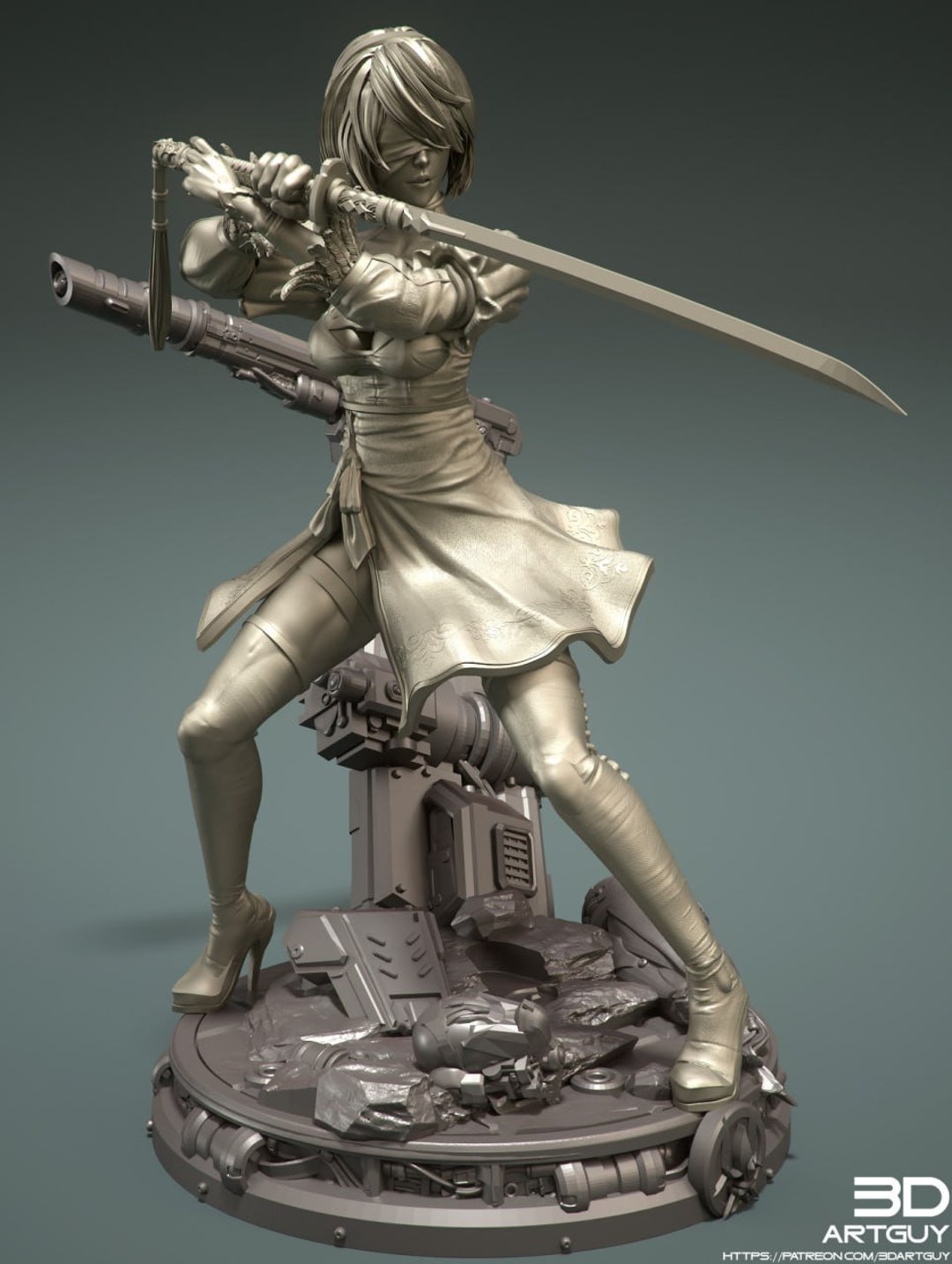 High Quality 3D Printing STL File for Resin Printers and Filament ...