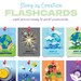 7 Days of Creation Flash Cards, Genesis, Bible Lesson for Kids ...