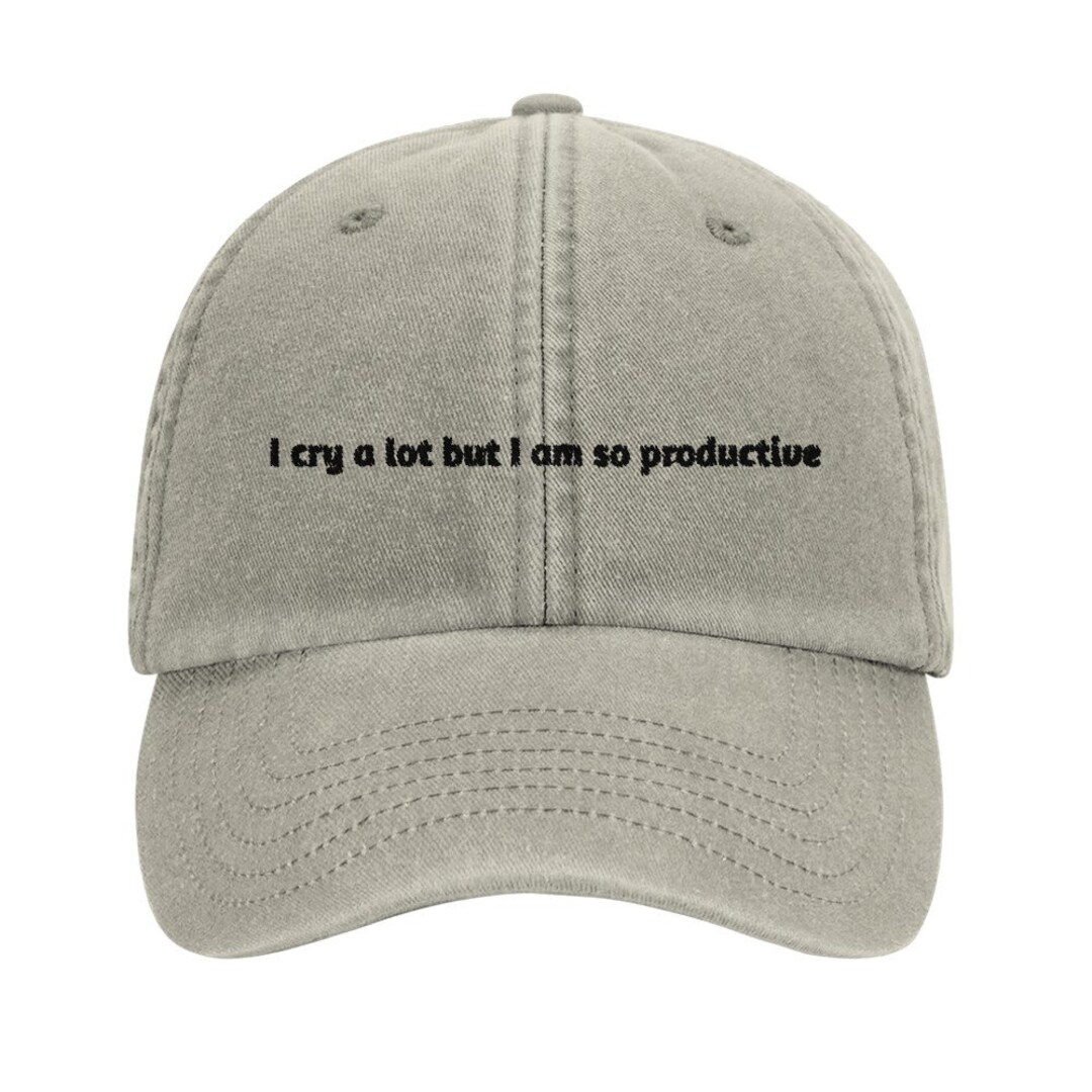 I Cry A Lot but I Am so Productive Cap Taylor Swift Hat Vintage Cap ...