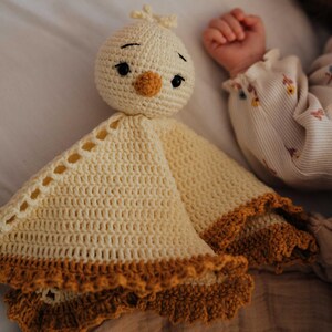 Crochet Chicken Lovey Pattern, Crochet Chicken, Crochet Pattern Animal ...