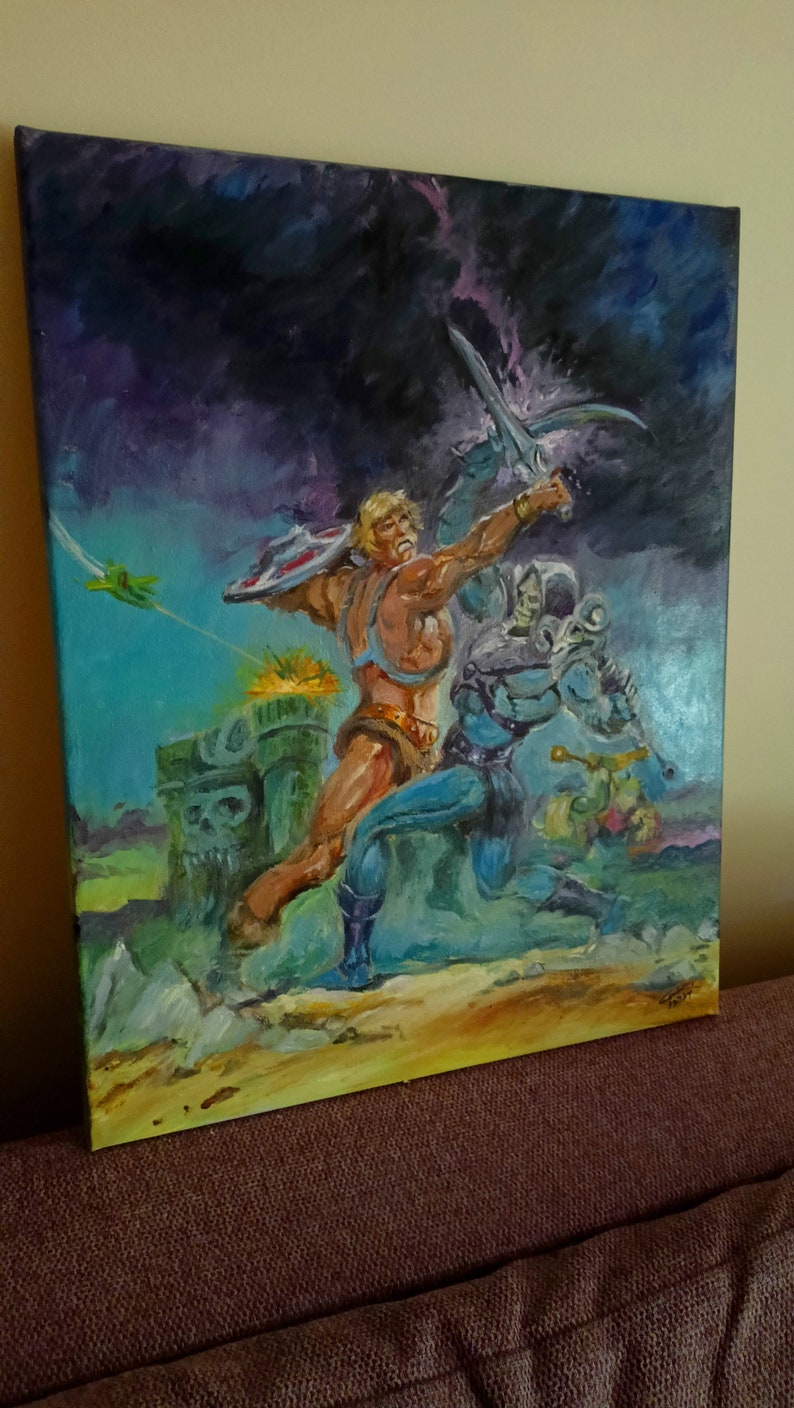 He-man Vs Skeleton - Etsy