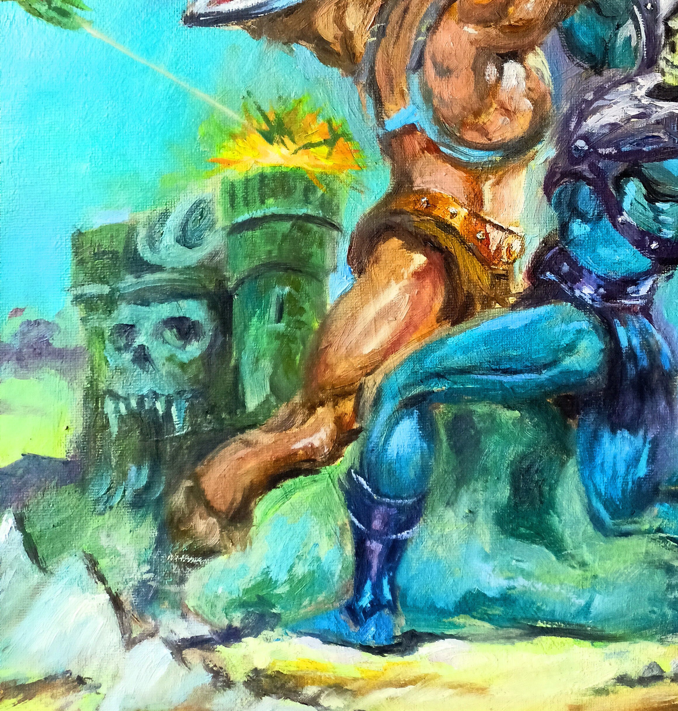 He-man Vs Skeleton - Etsy