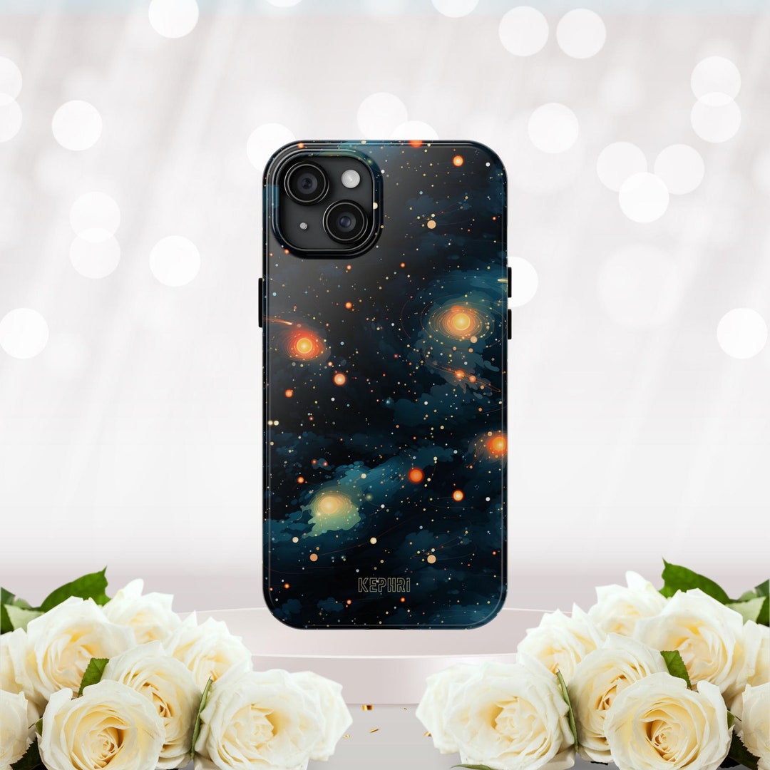 Personalized Space Cosmic Star Phone Case for iPhone 16 15 14 13 12 Pro ...