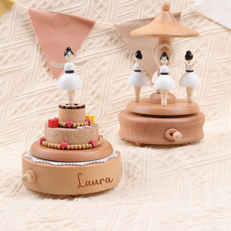 Ballerina Music Box - Etsy