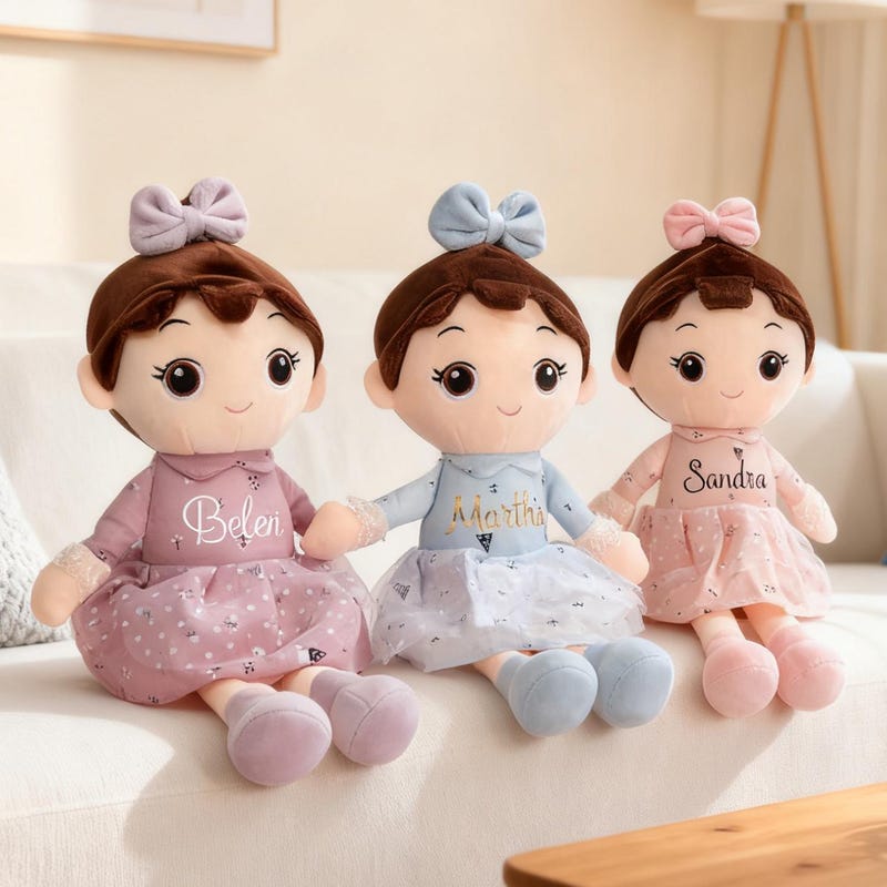 Personalized Rag Doll - Etsy