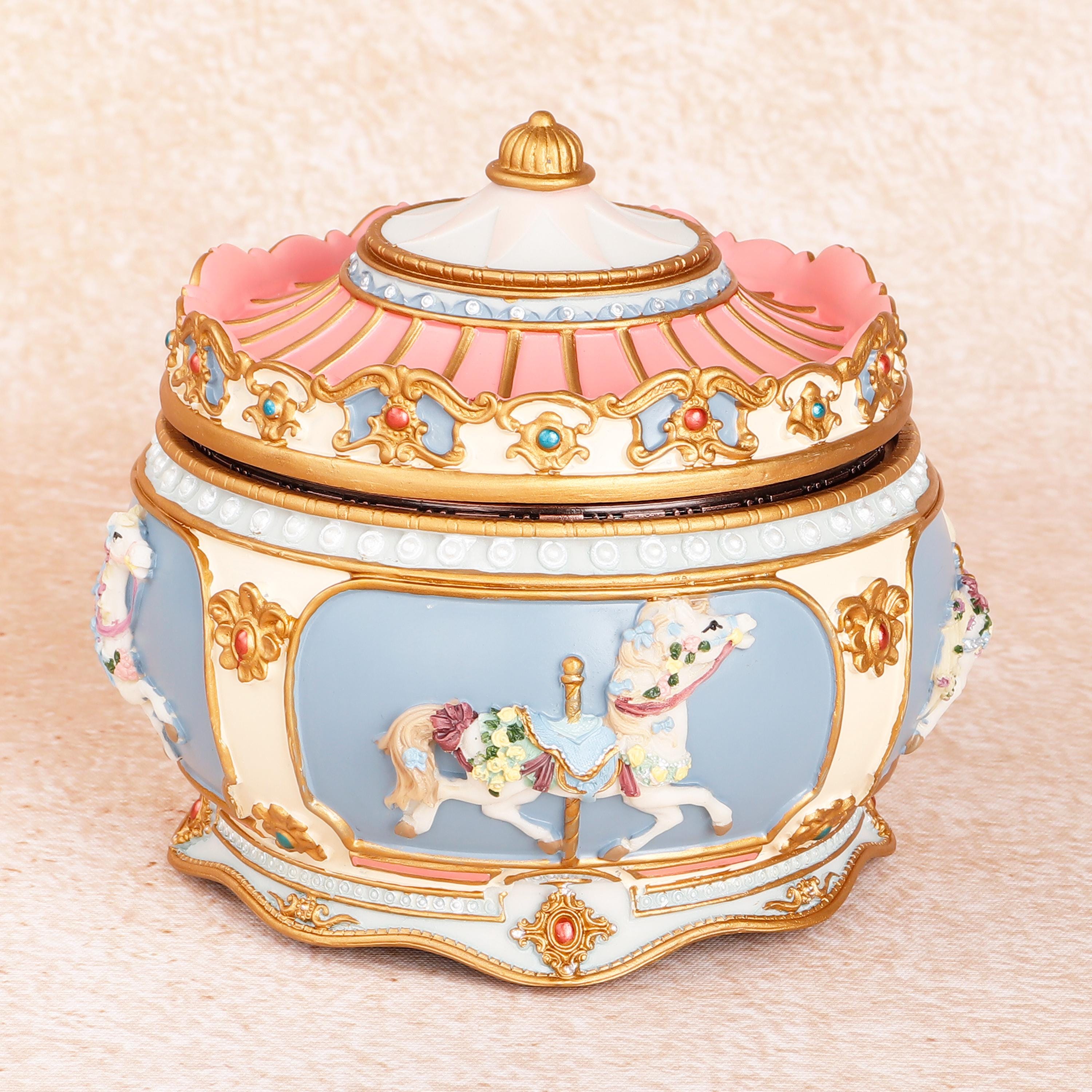 Engraved Carousel Music Box: Keepsake Gift With Ballerina - Etsy