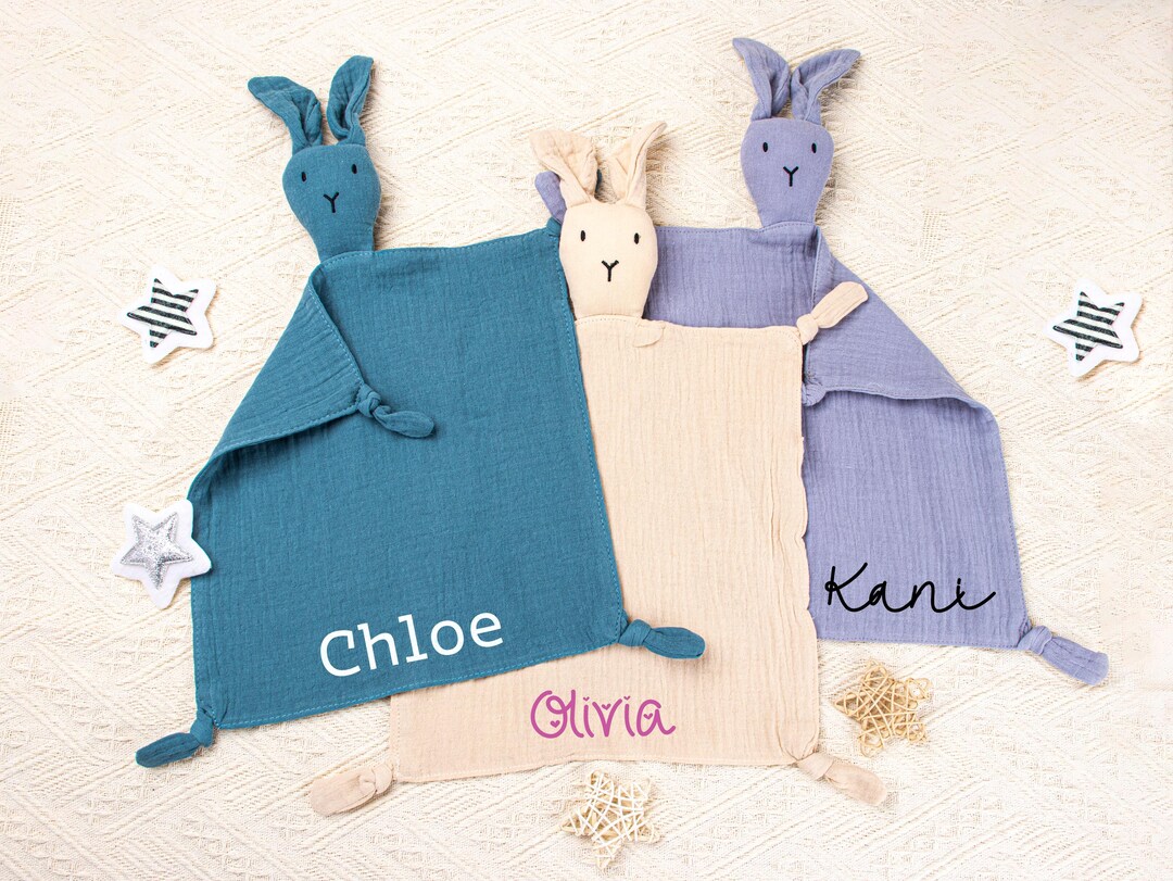 Personalized Security Blanket, Baby Shower Gift, Baby Toy, Baby Blanket ...