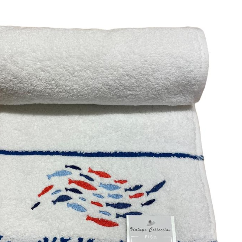 Fish Themed Bath Towels - Etsy UK