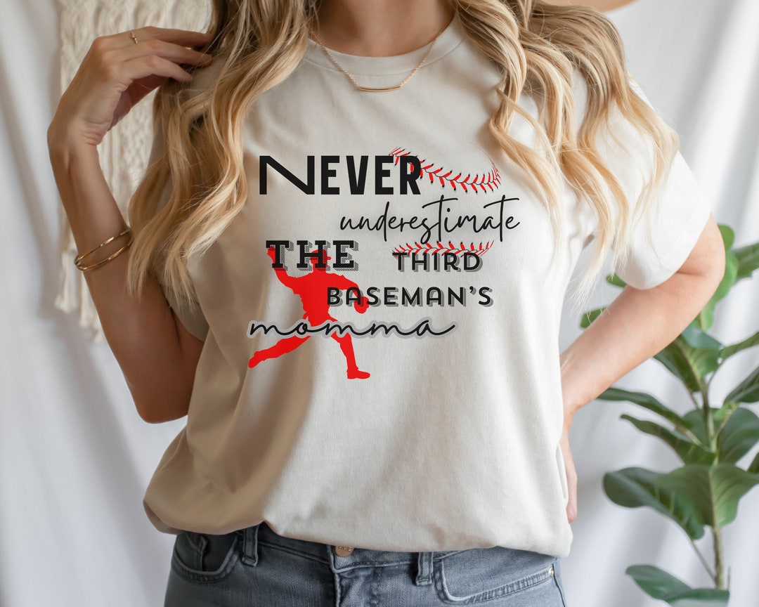 Baseball Mom PNG, 3rd Base Momma Png, Baseball PNG, Sublimation Design ...