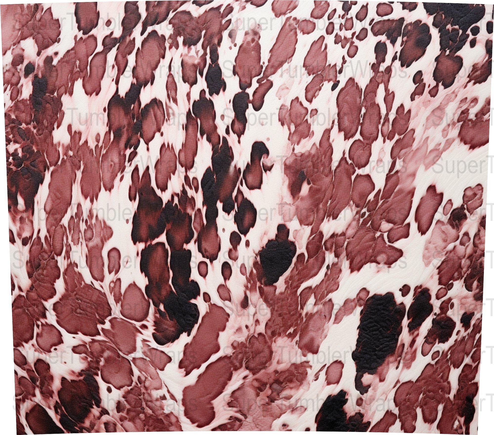 Burgundy Splash Skinny Tumbler Design, 20oz Tumbler Wrap PNG, Digital ...