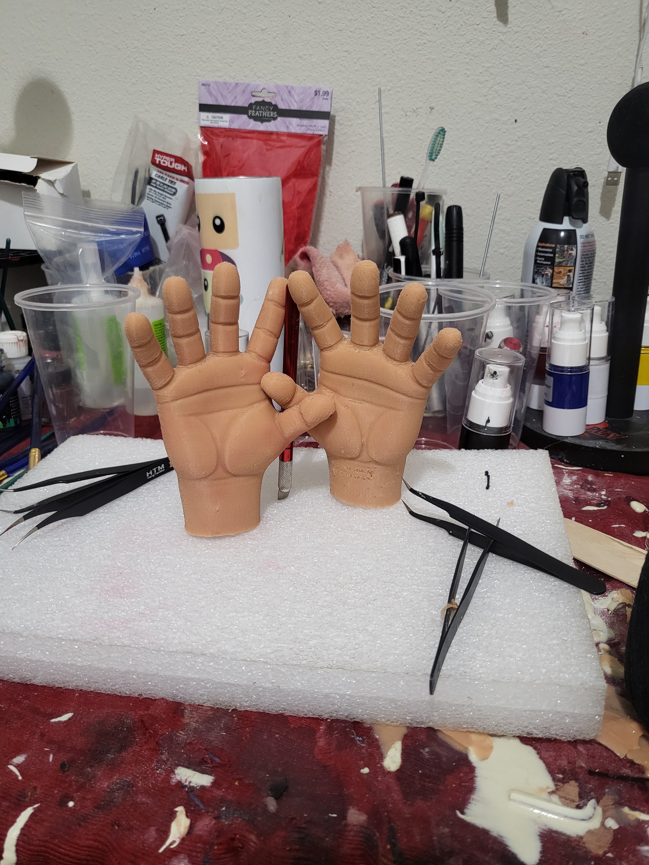 Silicone Chucky Hands - Etsy