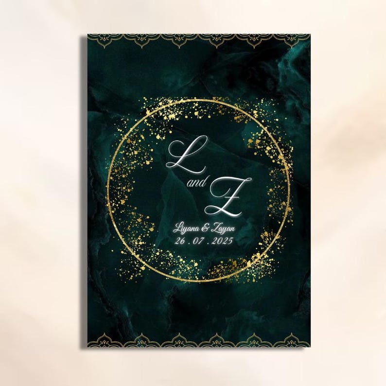 Digital Wedding Invite | Animated Nikkah Walima Shaadi Baraat Wedding ...