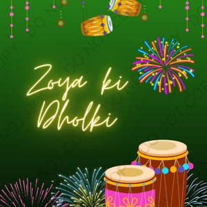 Dholki & Mehndi Lyric Book | Desi Song Booklet, Bollywood Modern ...
