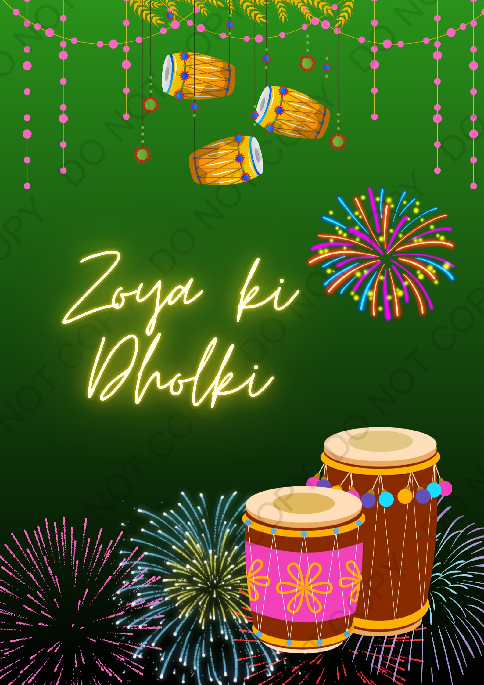 Dholki & Mehndi Lyric Book | Desi Song Booklet, Bollywood Modern ...