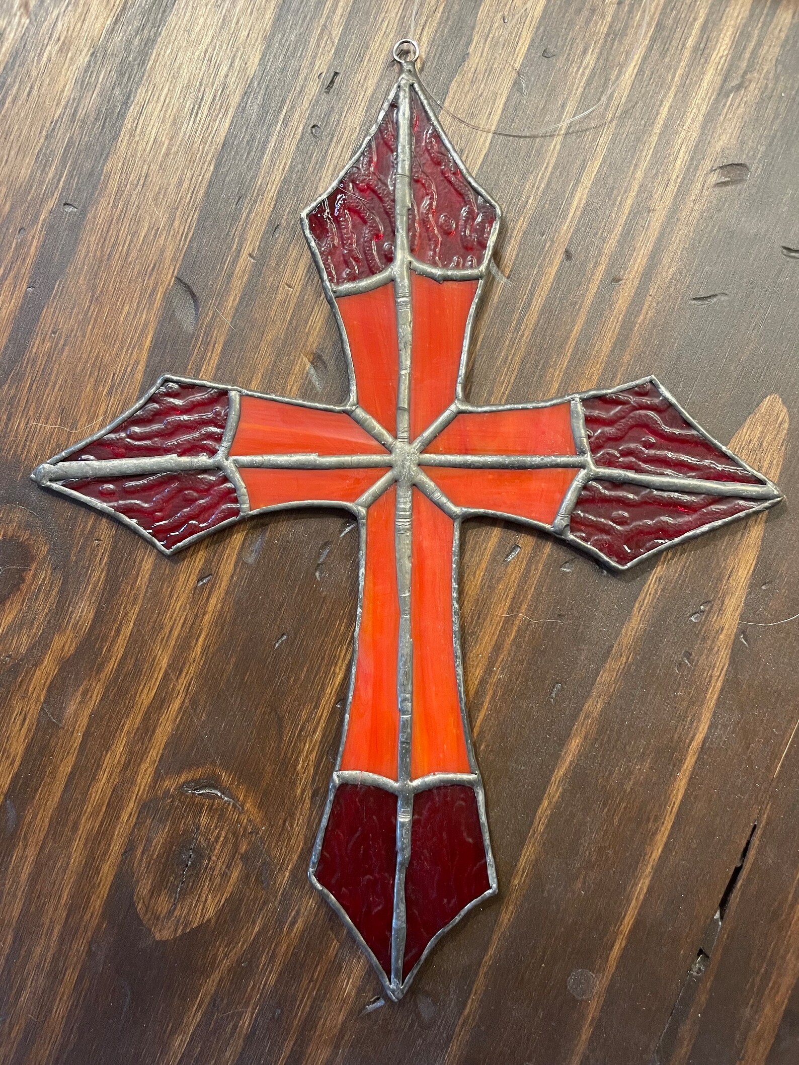 Cross Stained Glass - Etsy